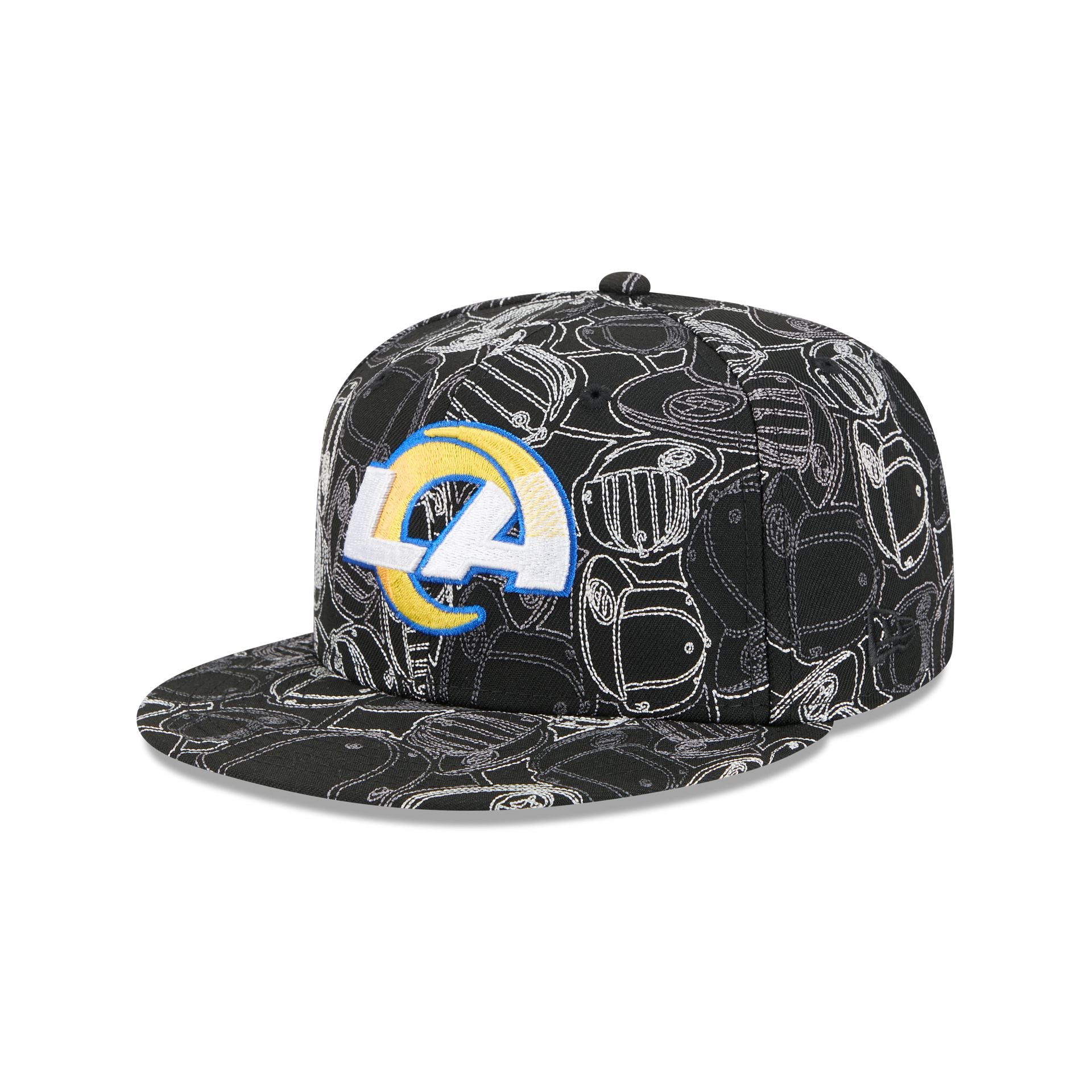 Los Angeles Rams Cap Scramble 59FIFTY Fitted Hat – New Era Cap