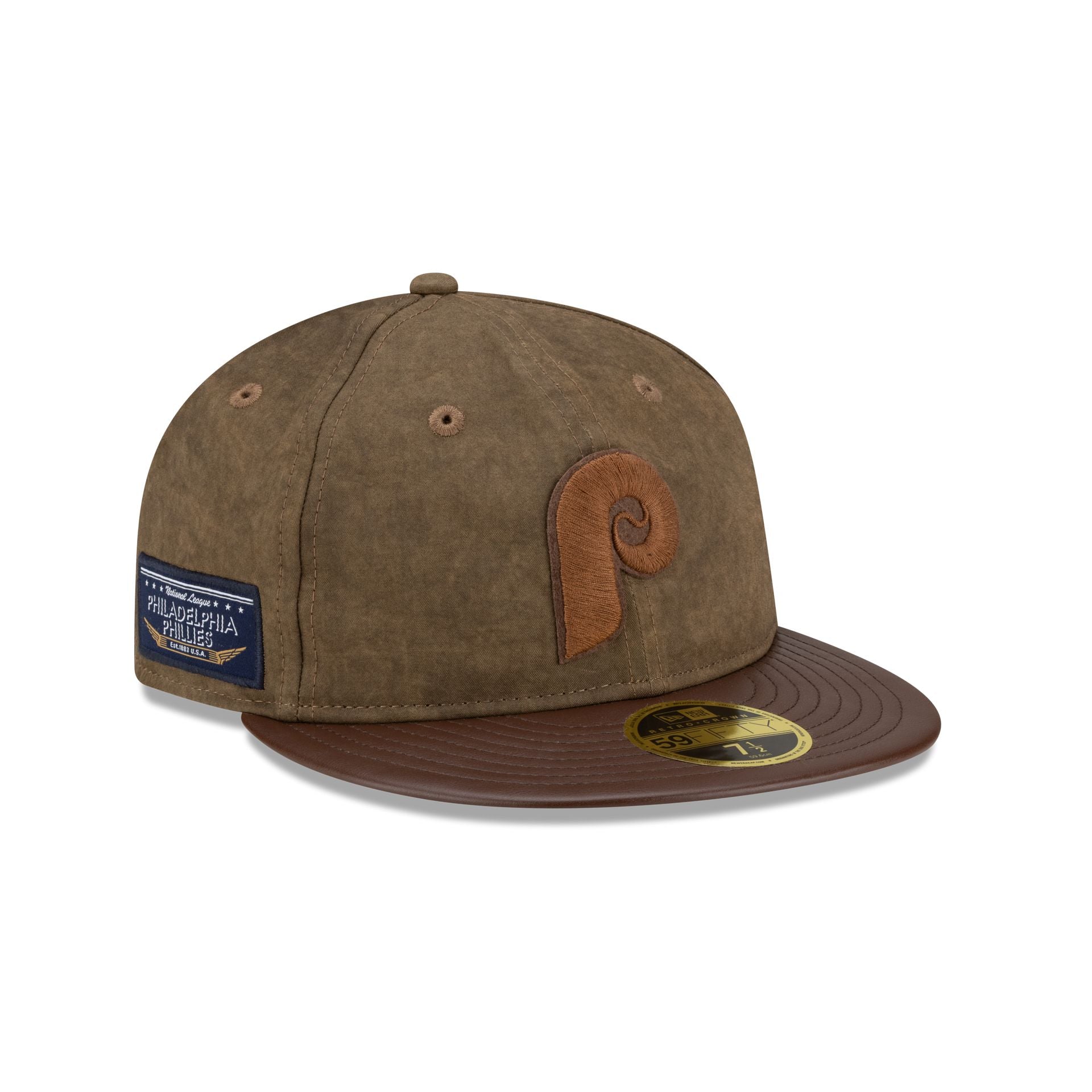 Philadelphia Phillies Utility Linen Retro Crown 59FIFTY Fitted Hat ...