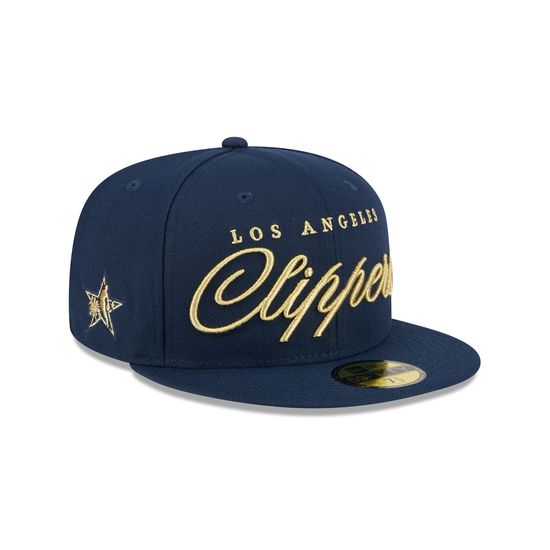 Los Angeles Clippers 2026 All-Star Game Script Shine 59FIFTY Fitted Ha ...