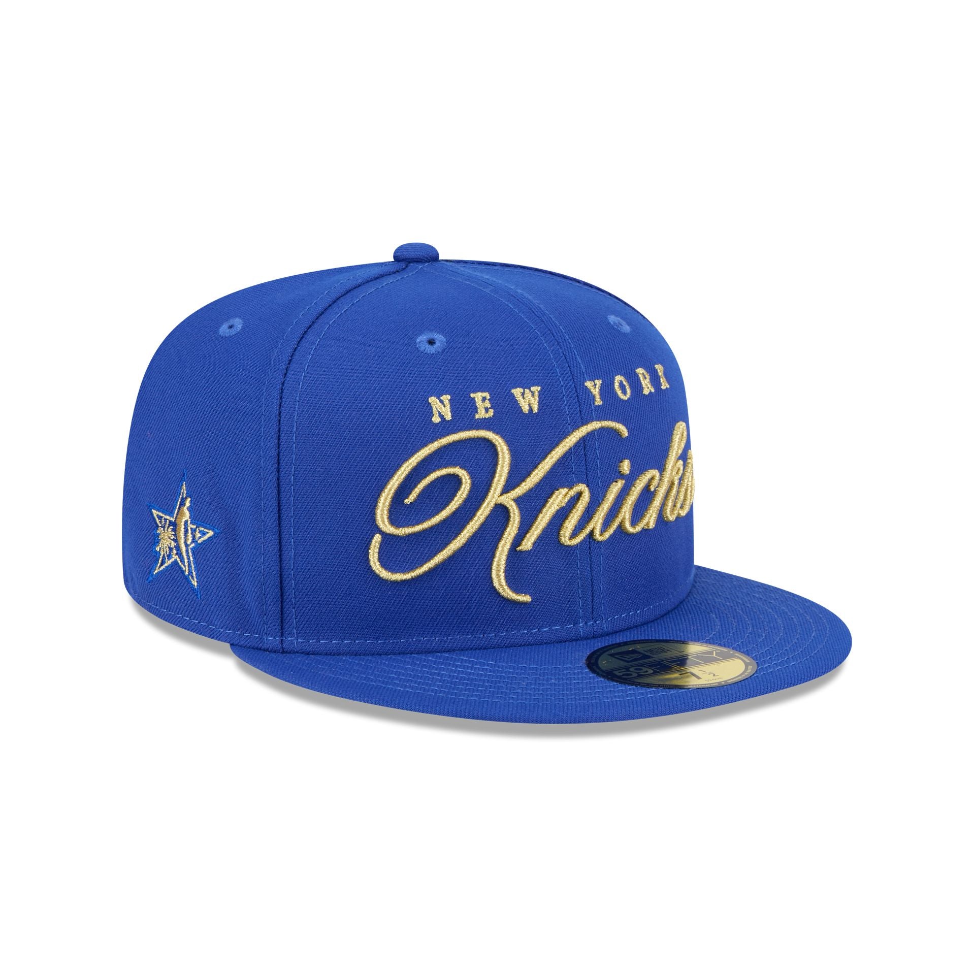 New York Knicks 2026 All-Star Game Script Shine 59FIFTY Fitted Hat ...