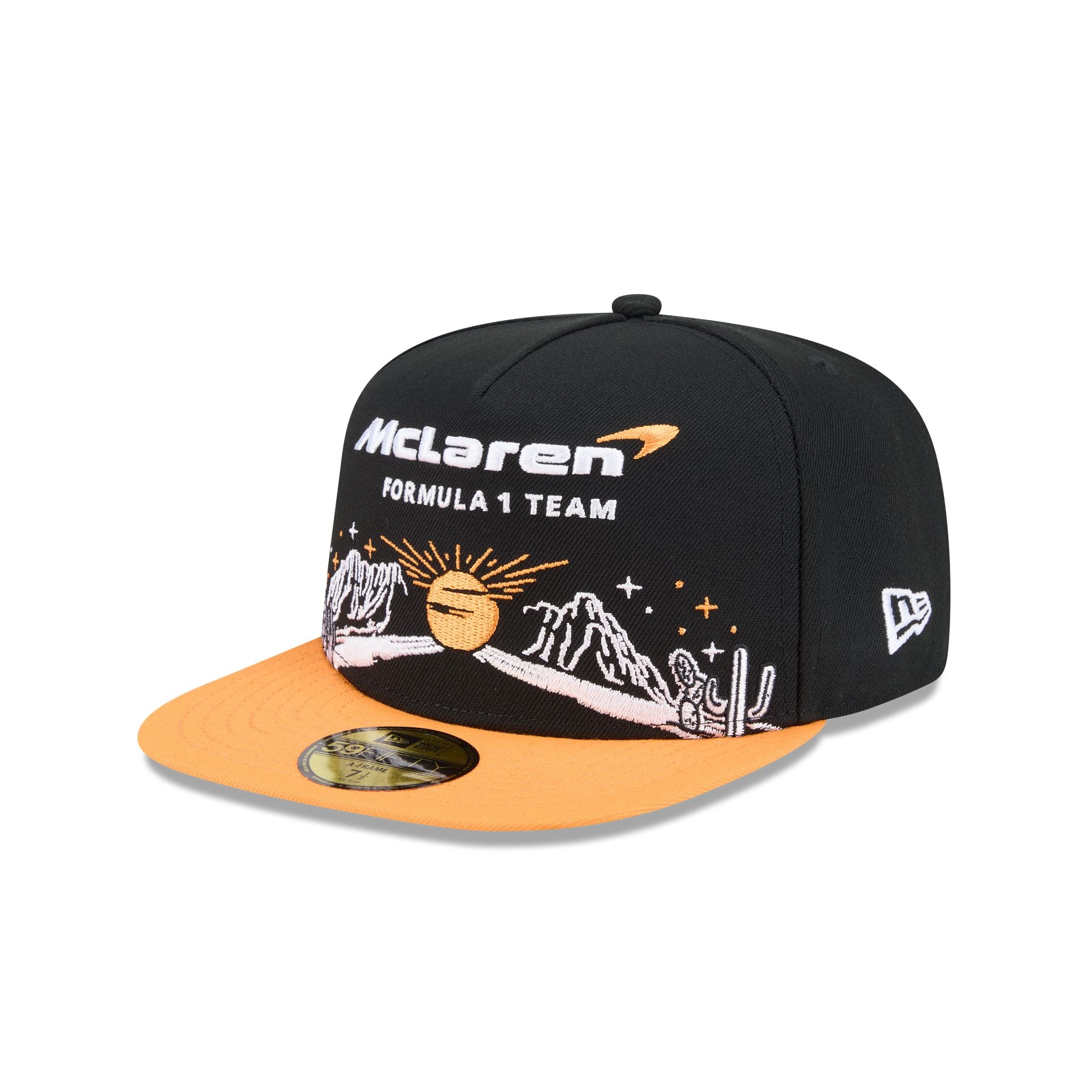 McLaren Formula 1 Team Desert 59FIFTY A-Frame Fitted Hat – New Era Cap