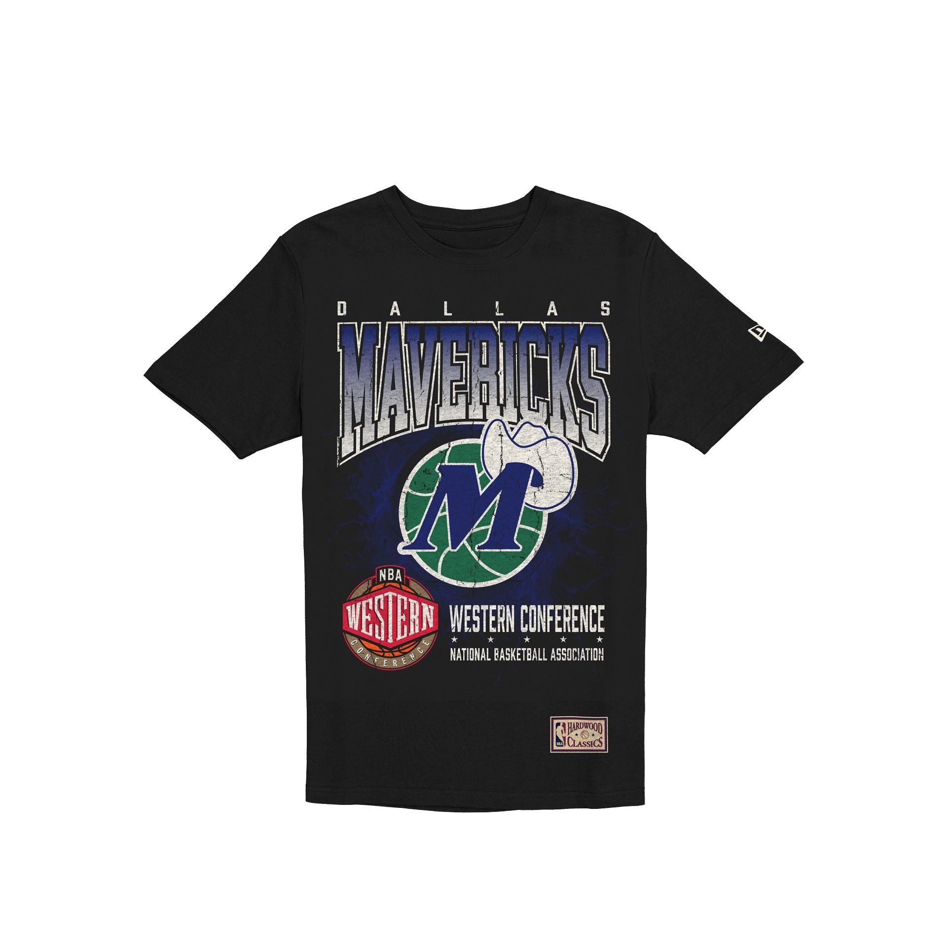 Dallas Mavericks 1980-2000 Hardwood Classics Black T-Shirt – New Era Cap