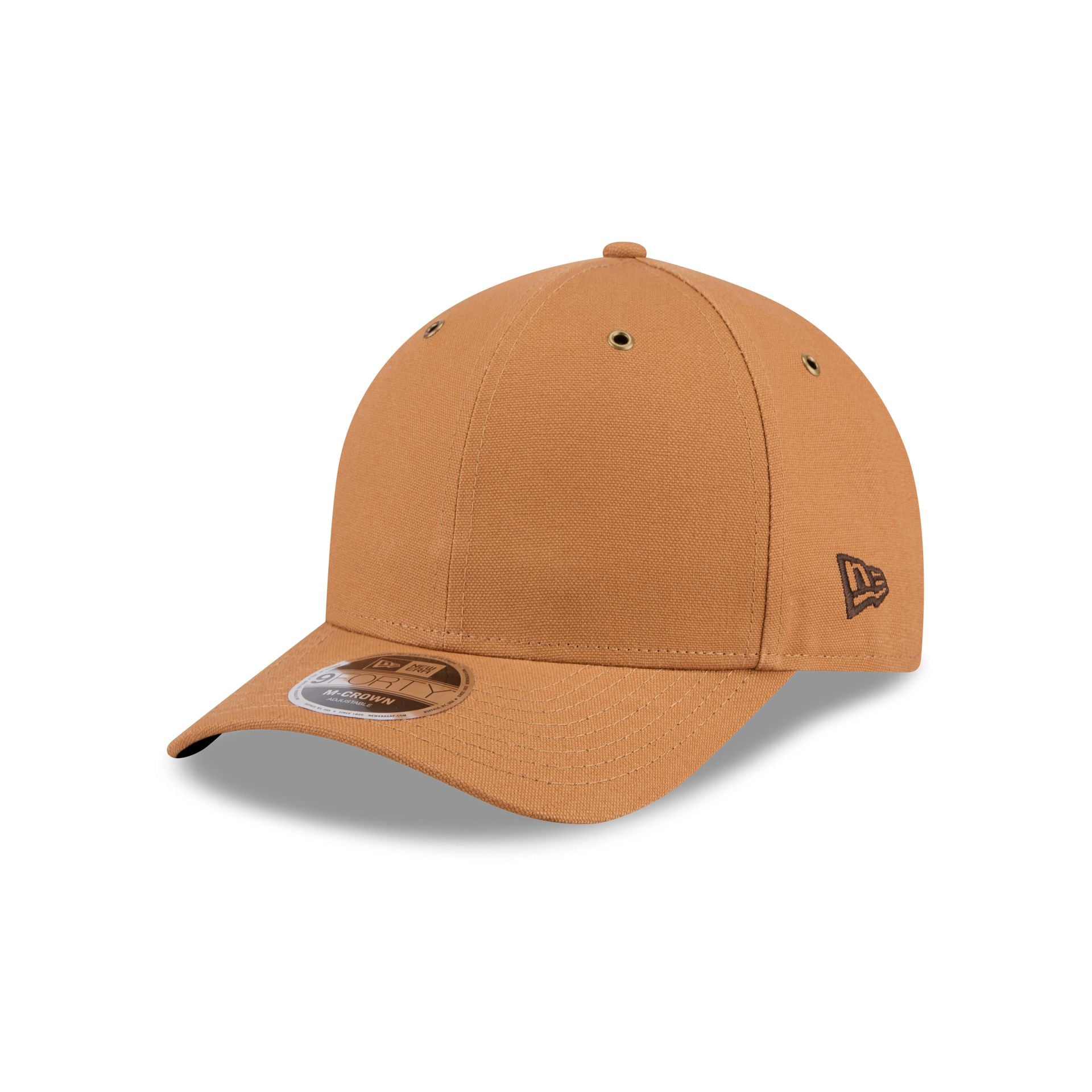 New Era Cap Canvas Light Bronze 9FORTY M-Crown Adjustable Hat