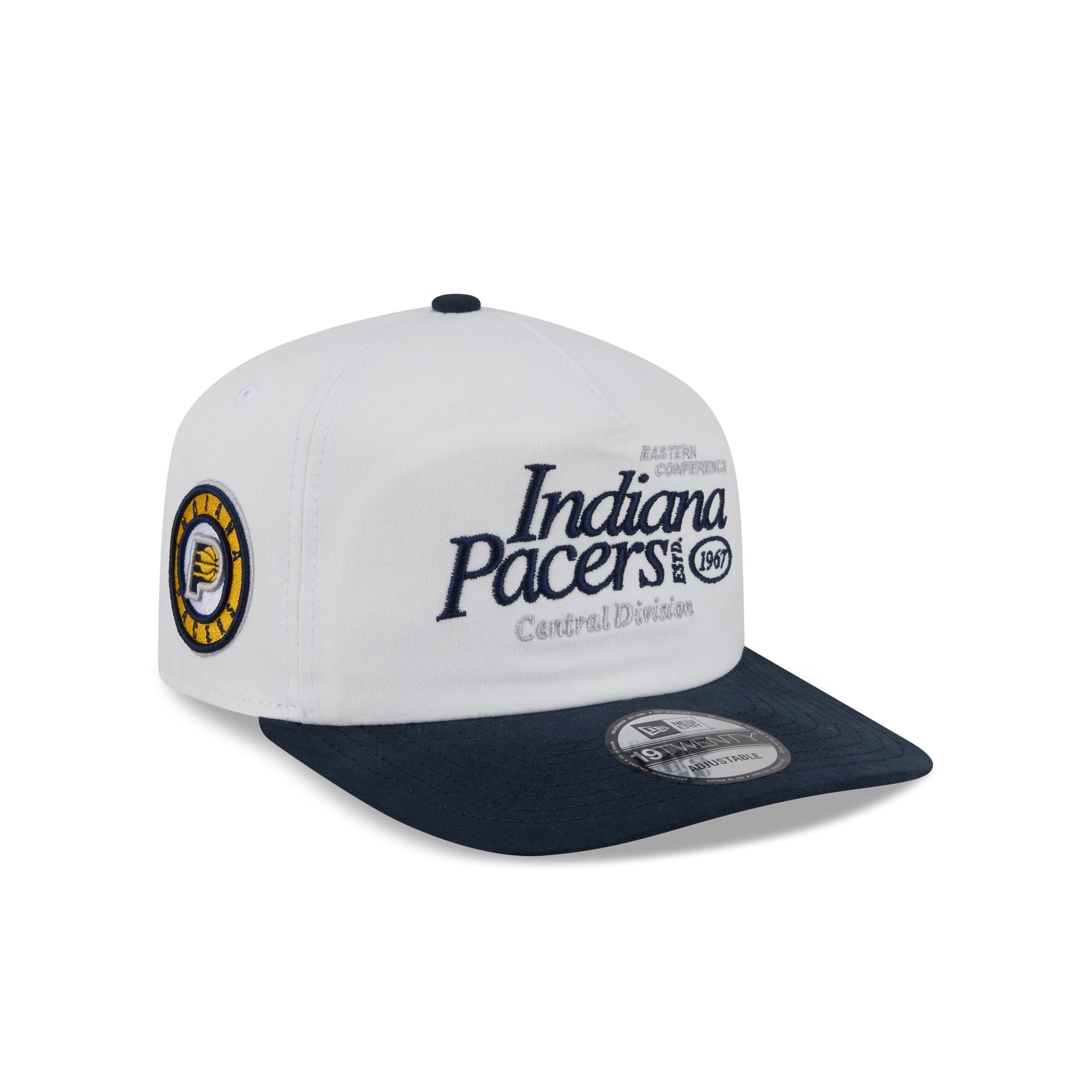 Indiana Pacers Conference Script 19TWENTY Snapback Hat – New Era Cap