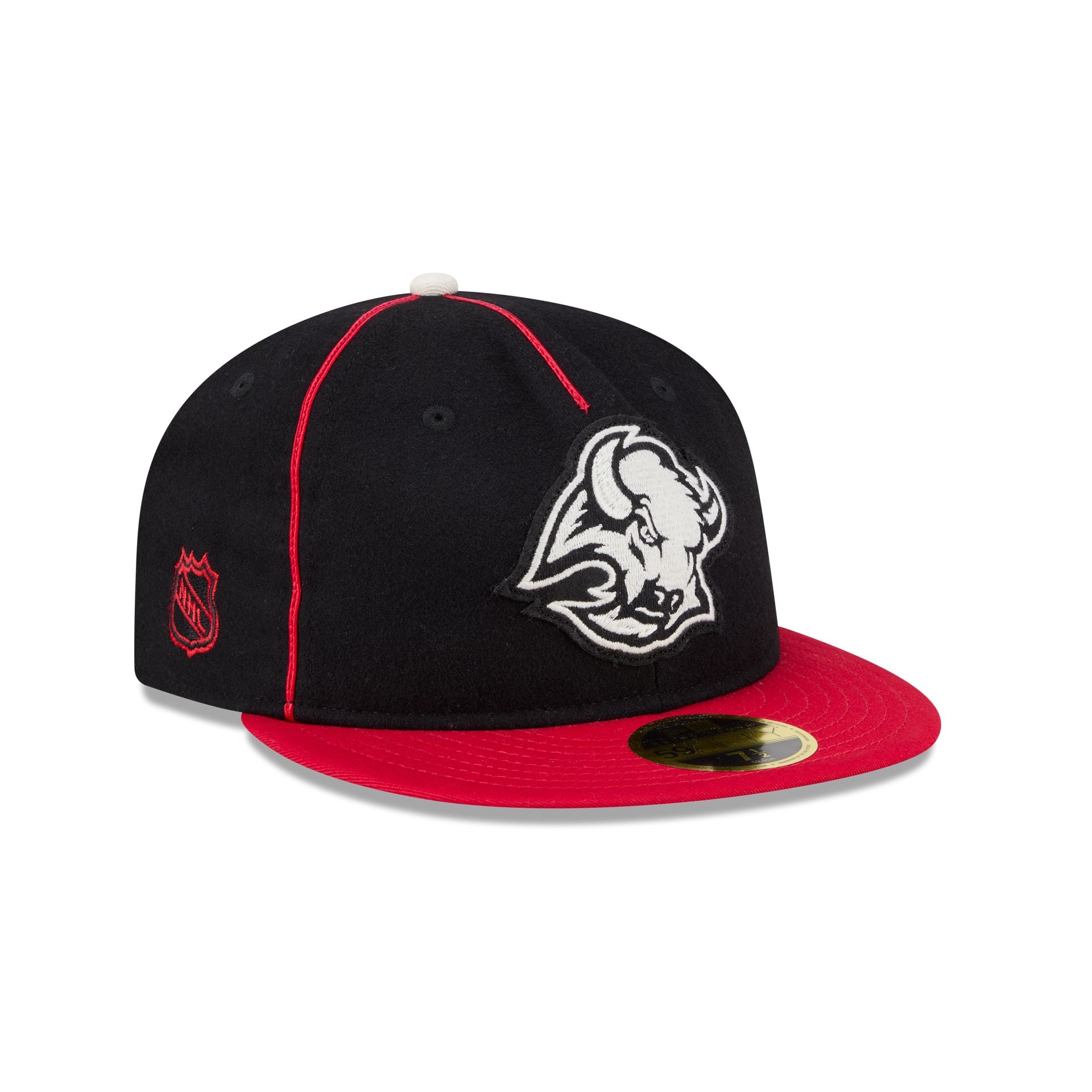 Buffalo Sabres Felt Logo Retro Crown 59FIFTY Fitted Hat – New Era Cap