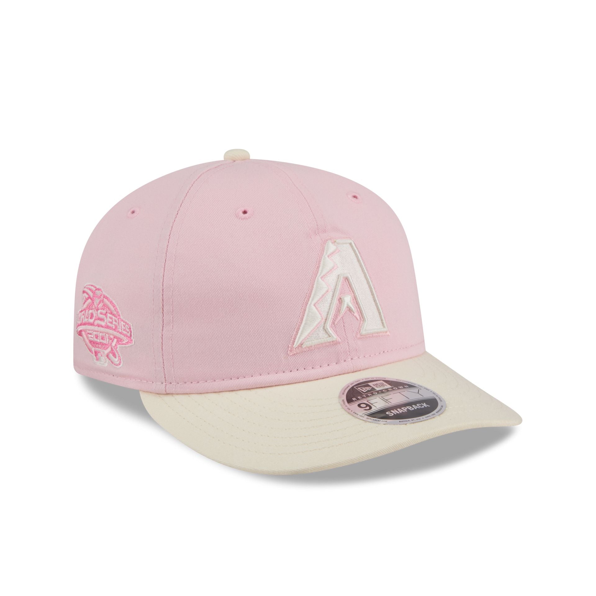 Arizona Diamondbacks Light Pink Retro Crown 9FIFTY Snapback Hat – New ...
