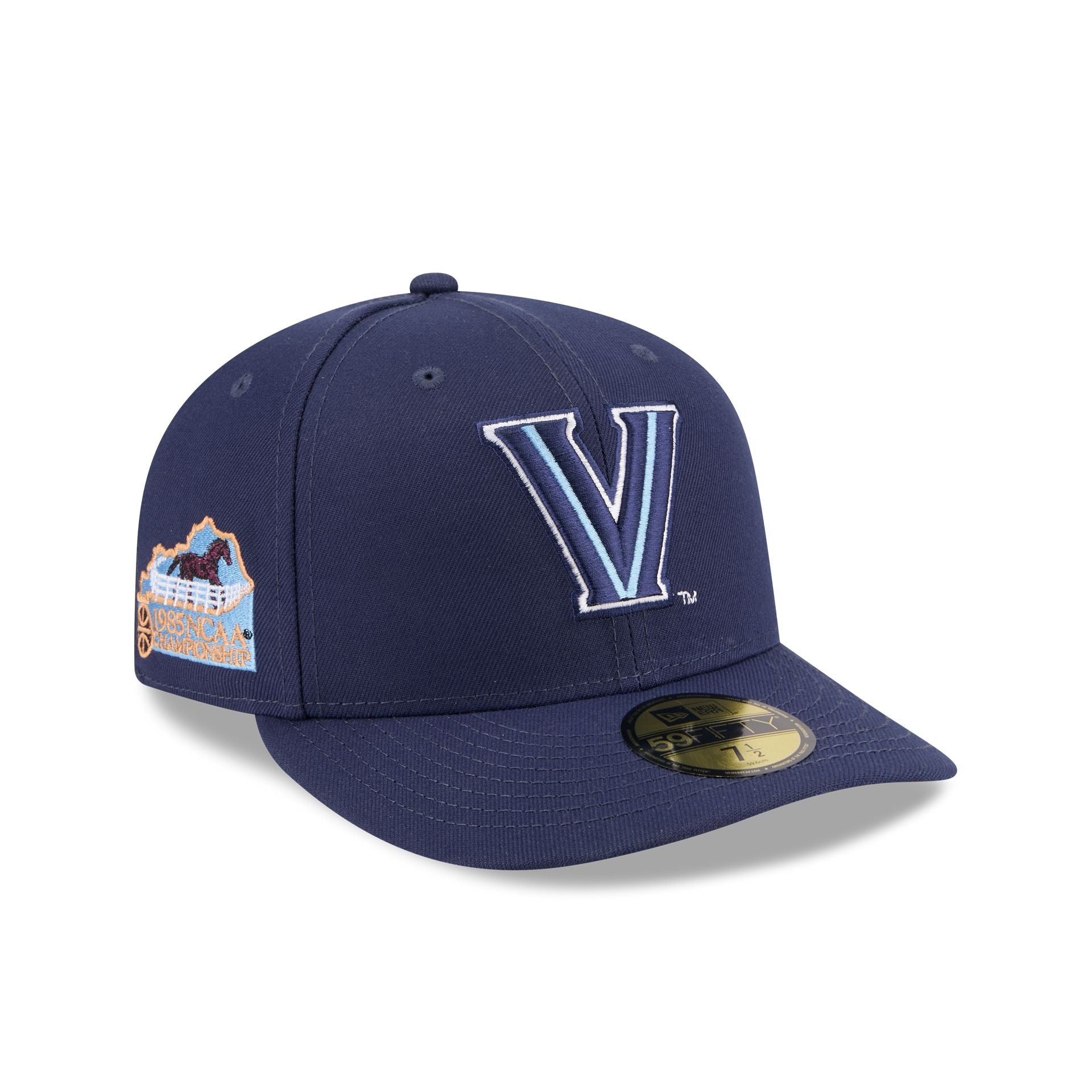 Villanova Wildcats 1985 March Madness College Vault 59FIFTY Fitted Hat ...
