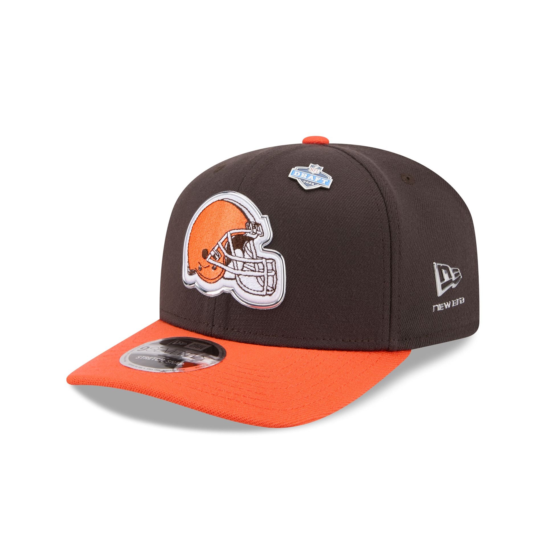 Cleveland Browns 2026 Draft 9SEVENTY Stretch-Snap Hat – New Era Cap