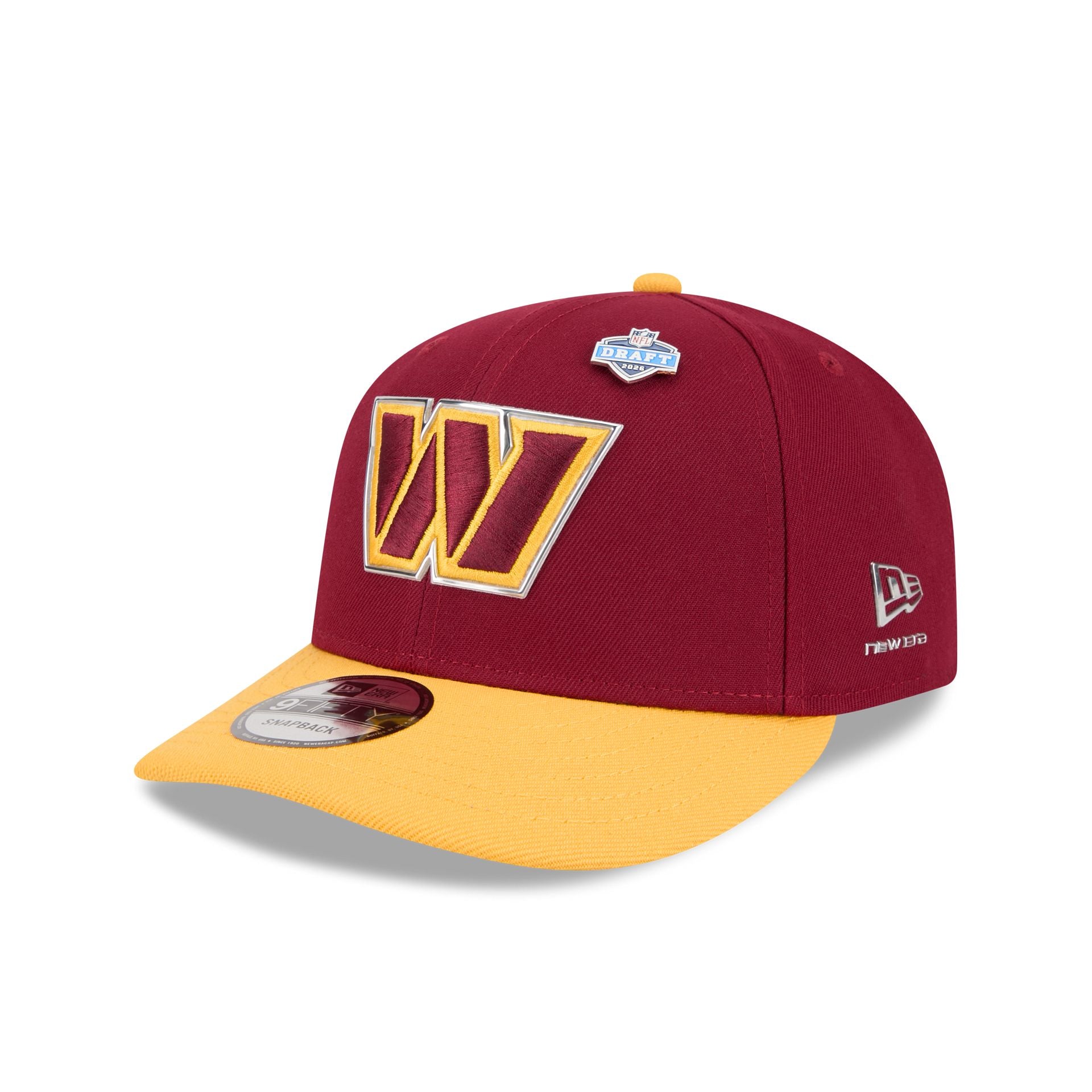 Washington Commanders 2026 Draft 9FIFTY Snapback Hat – New Era Cap