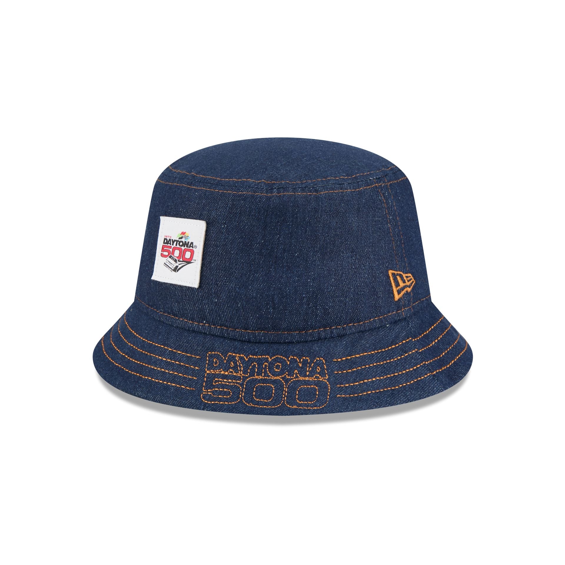 NASCAR DAYTONA 500 Denim Bucket Hat Hat – New Era Cap