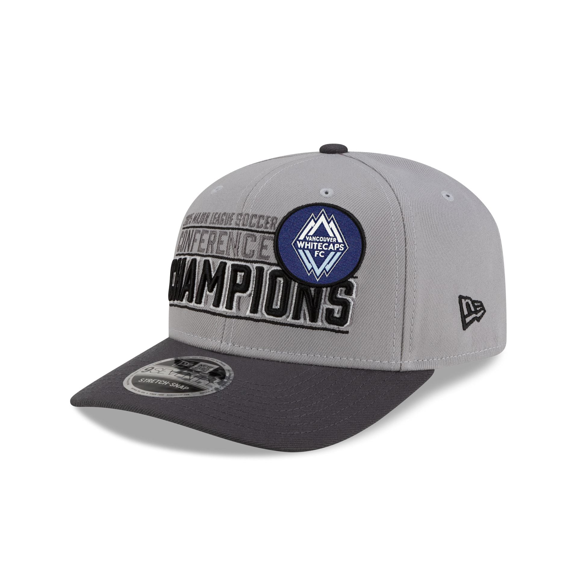 Vancouver Whitecaps 2025 Conference Champions 9SEVENTY Stretch-Snap Ha ...