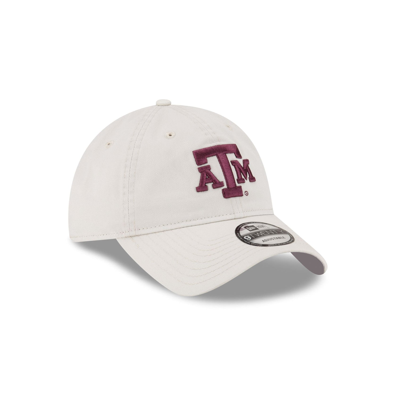 Texas A&M Aggies White 9TWENTY Adjustable Hat – New Era Cap