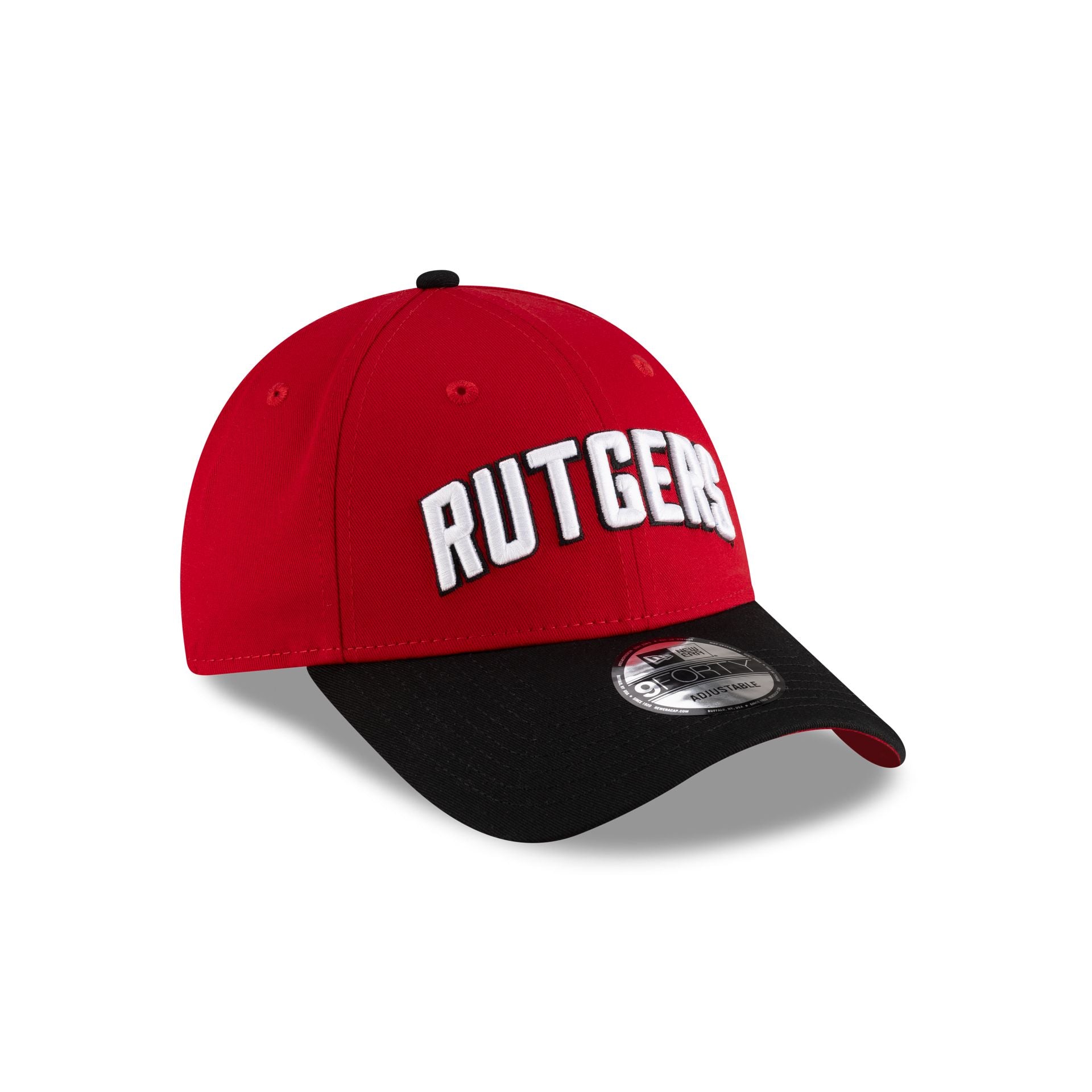 Rutgers Scarlet Knights Scarlet Black 9FORTY Snapback Hat – New Era Cap