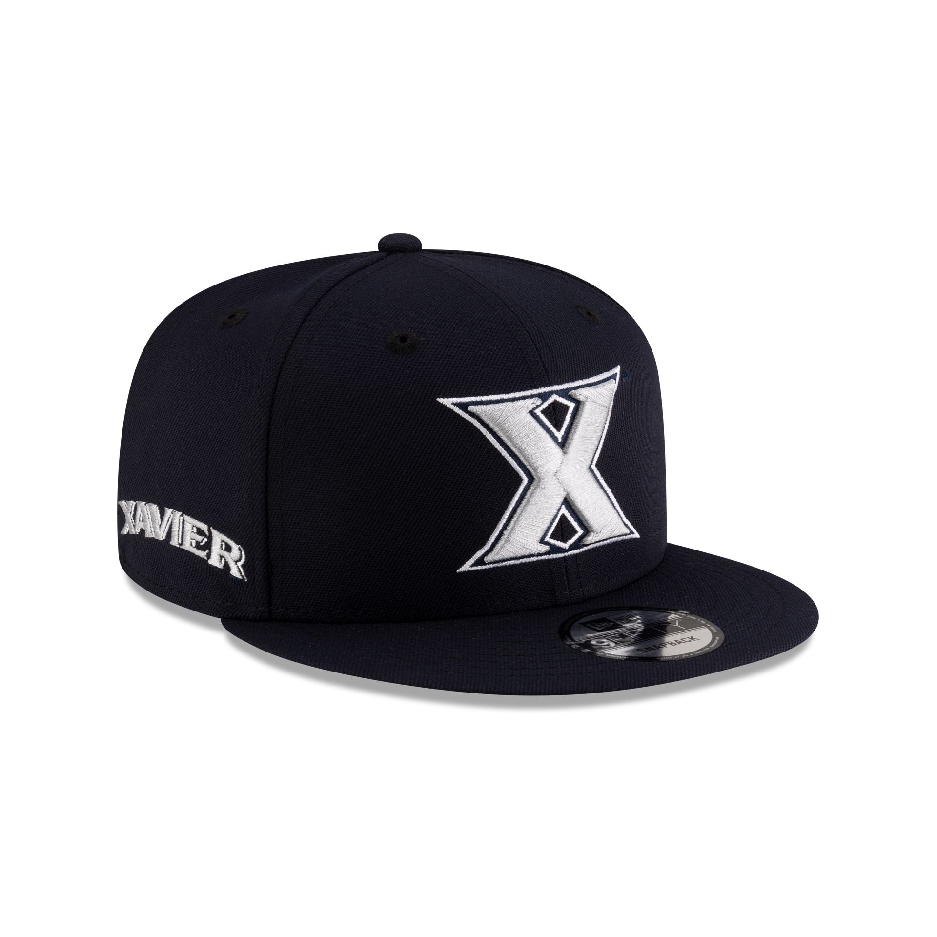 Xavier Musketeers Black 9FIFTY Snapback Hat – New Era Cap