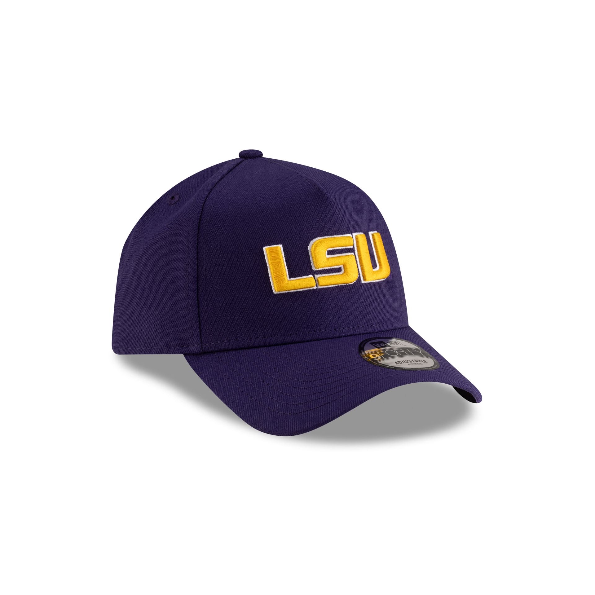 LSU Tigers Purple 9FORTY A-Frame Snapback Hat – New Era Cap