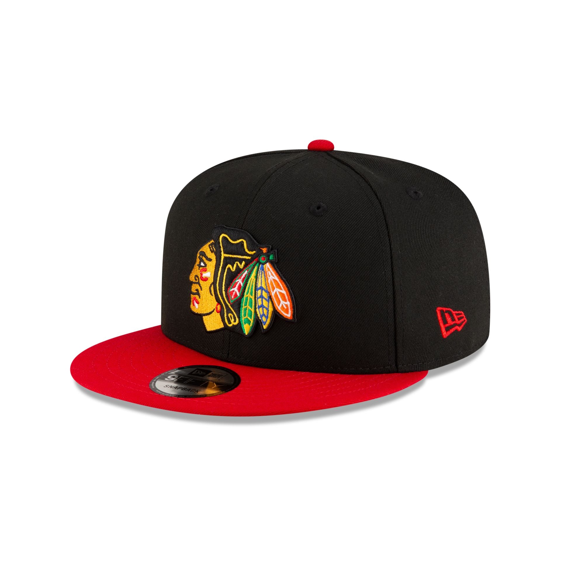 Chicago Blackhawks Black 9FIFTY Snapback Hat – New Era Cap