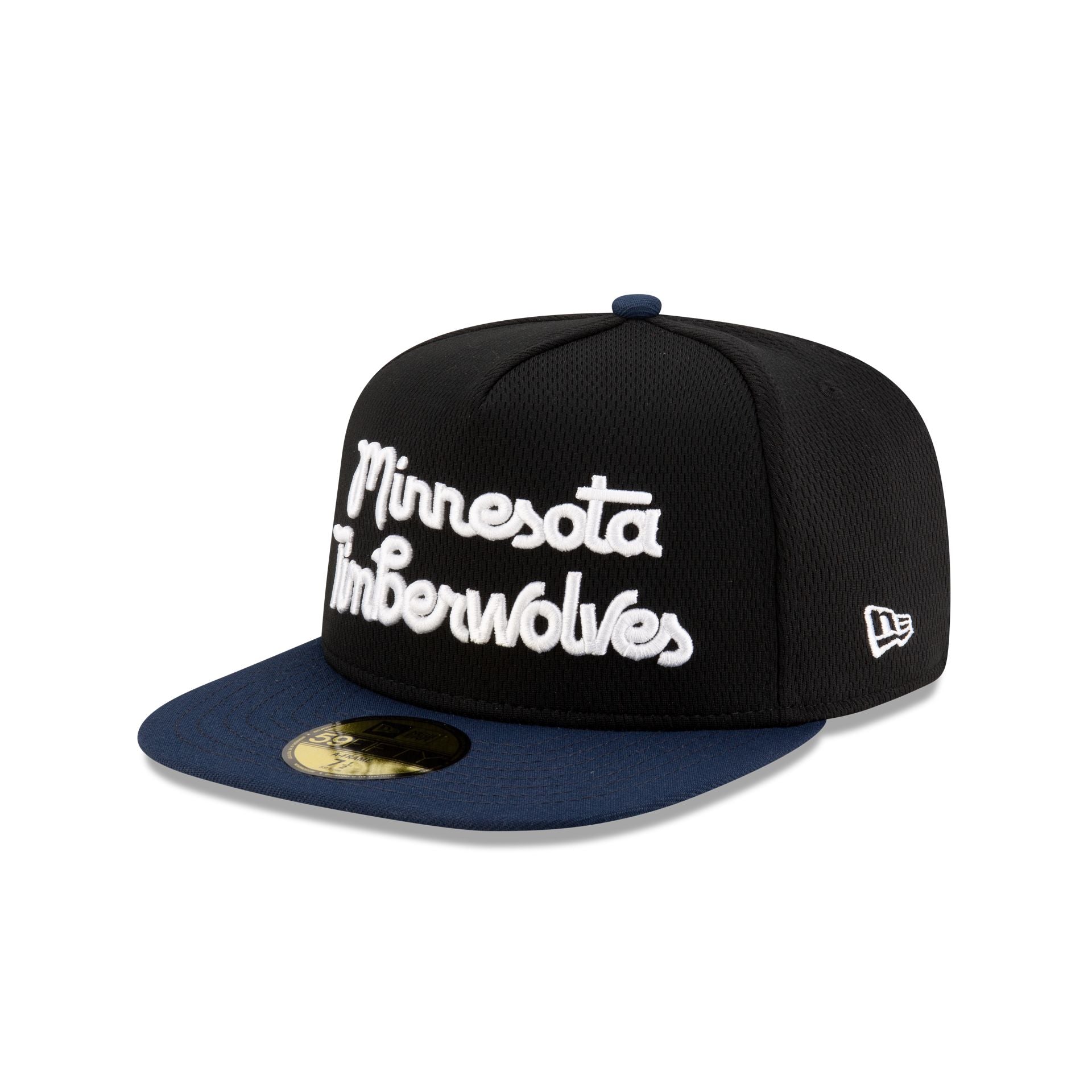 Minnesota Timberwolves Dashmark Mesh 59FIFTY A-Frame Fitted Hat – New ...