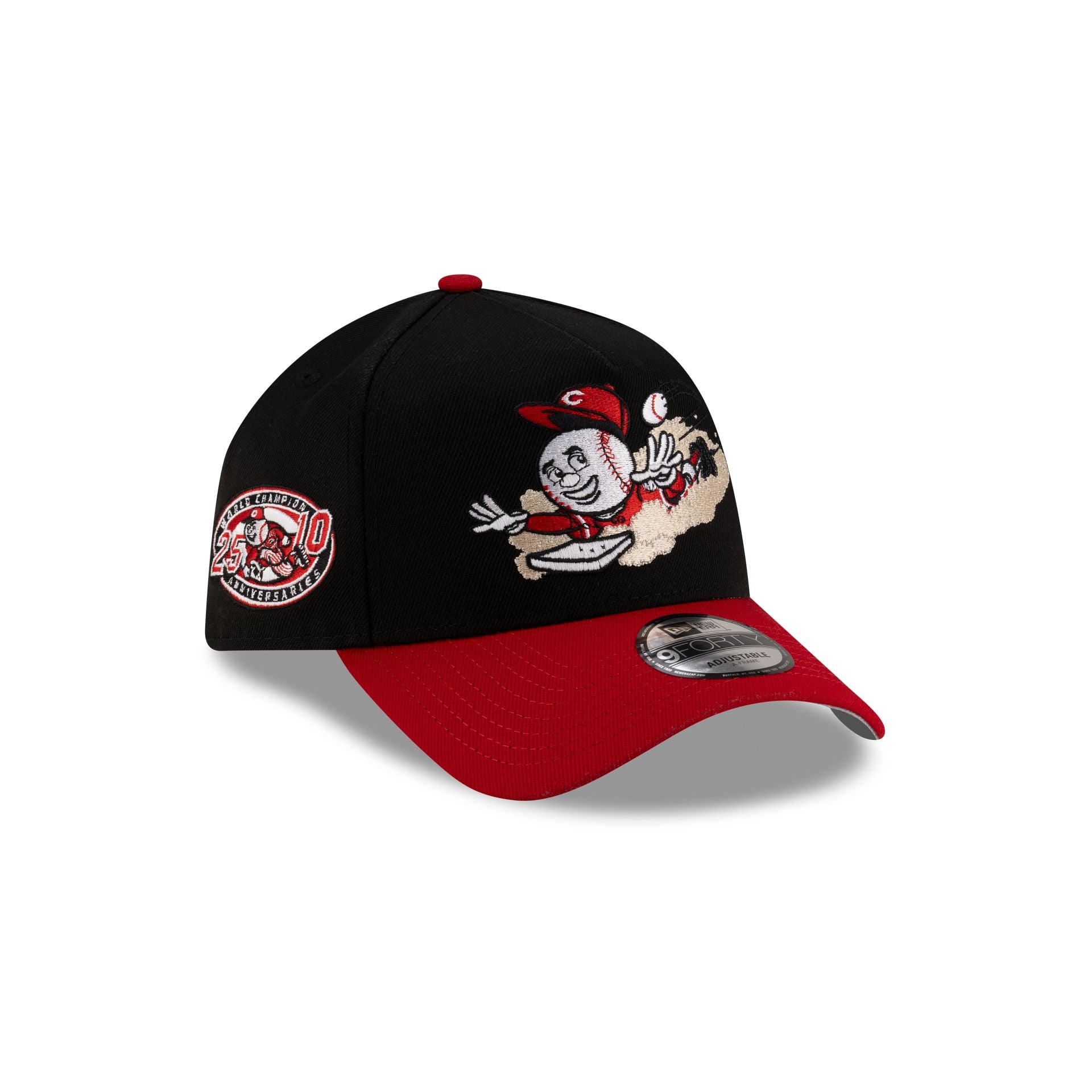 Cincinnati Reds Mascot Black 9FORTY A-Frame Snapback Hat – New Era Cap