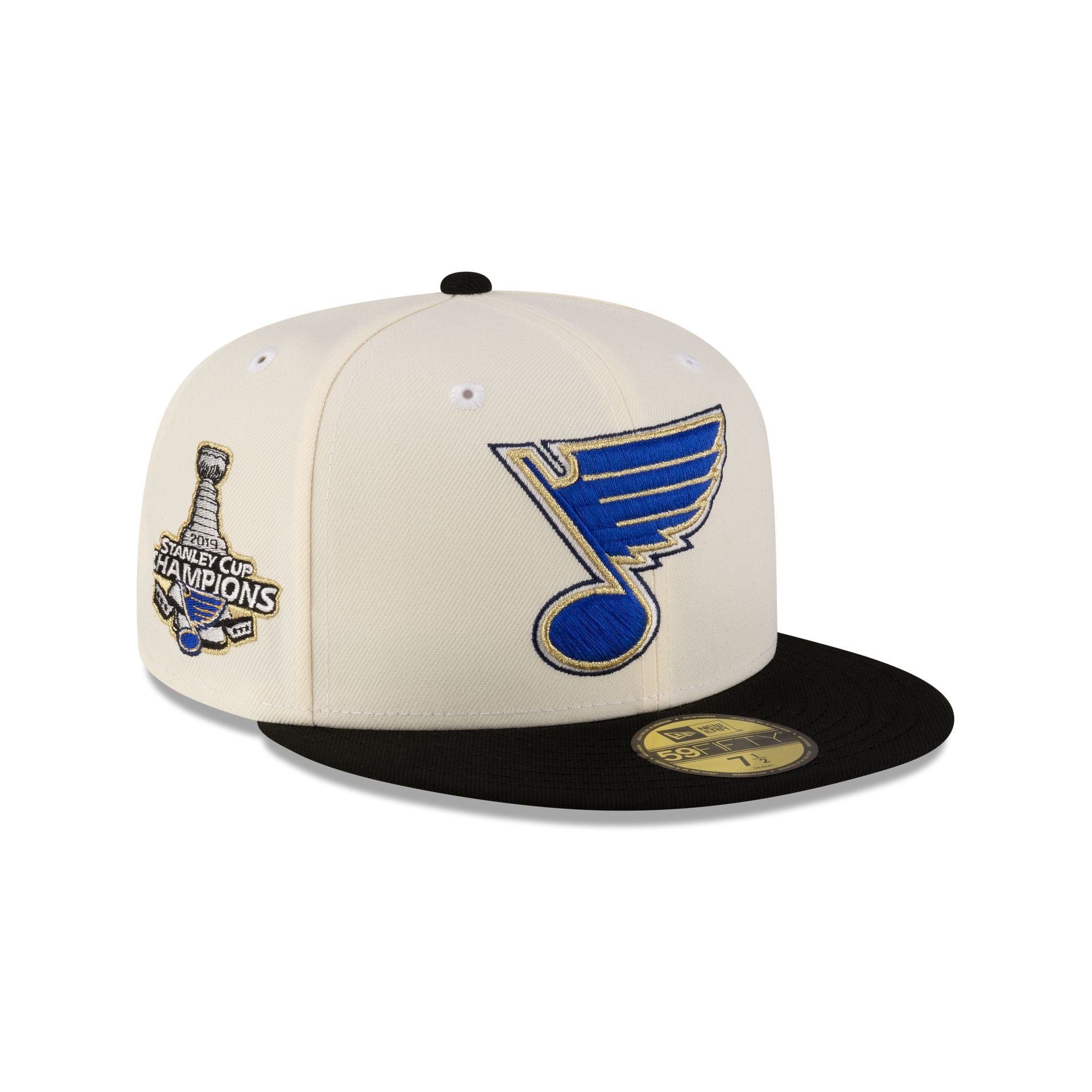 Just Caps Stanley Cup Champions St. Louis Blues 59FIFTY Fitted Hat ...