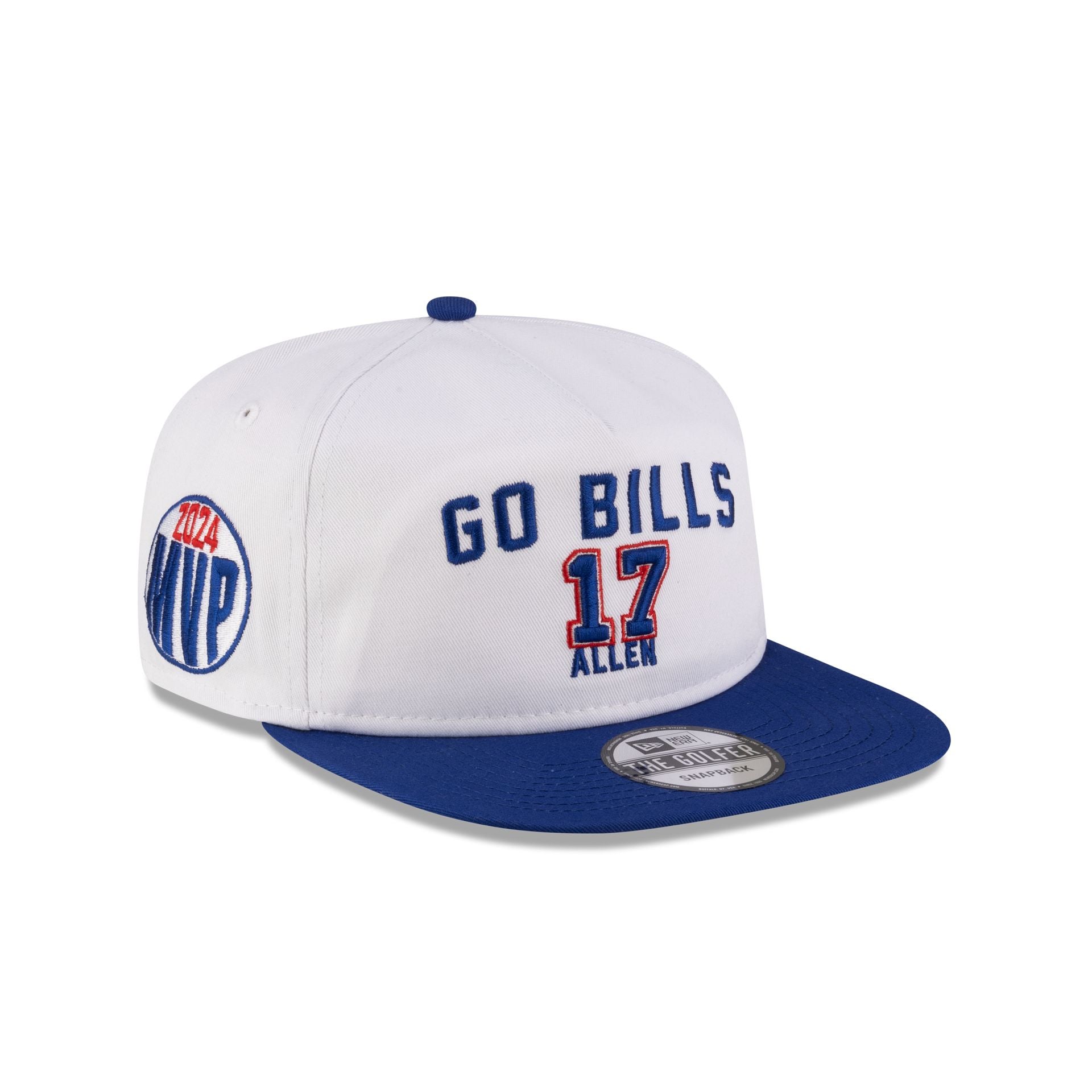 Buffalo Bills Josh Allen MVP White Golfer Hat – New Era Cap