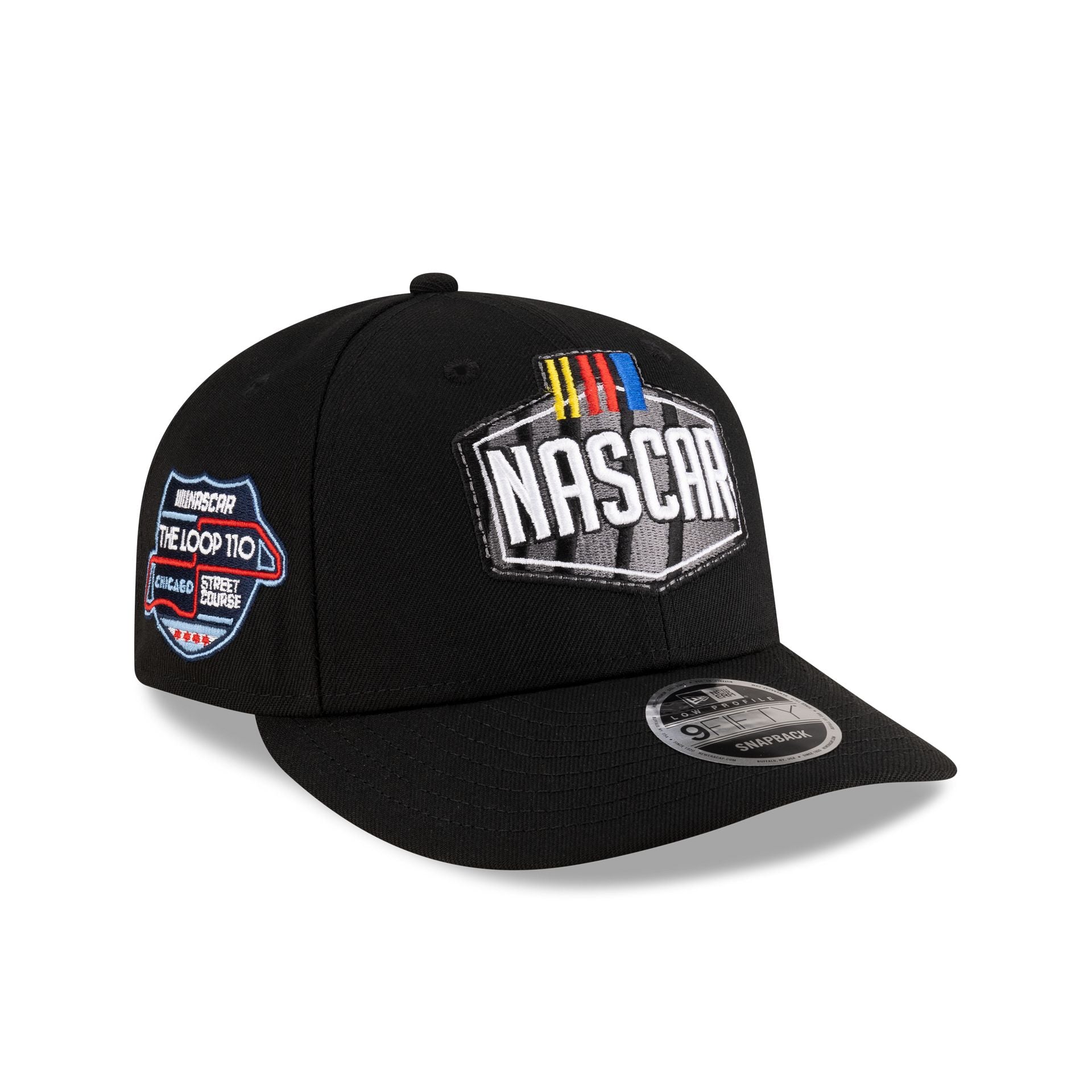 NASCAR Chicago Street Race Black Low Profile 9FIFTY Snapback Hat – New ...