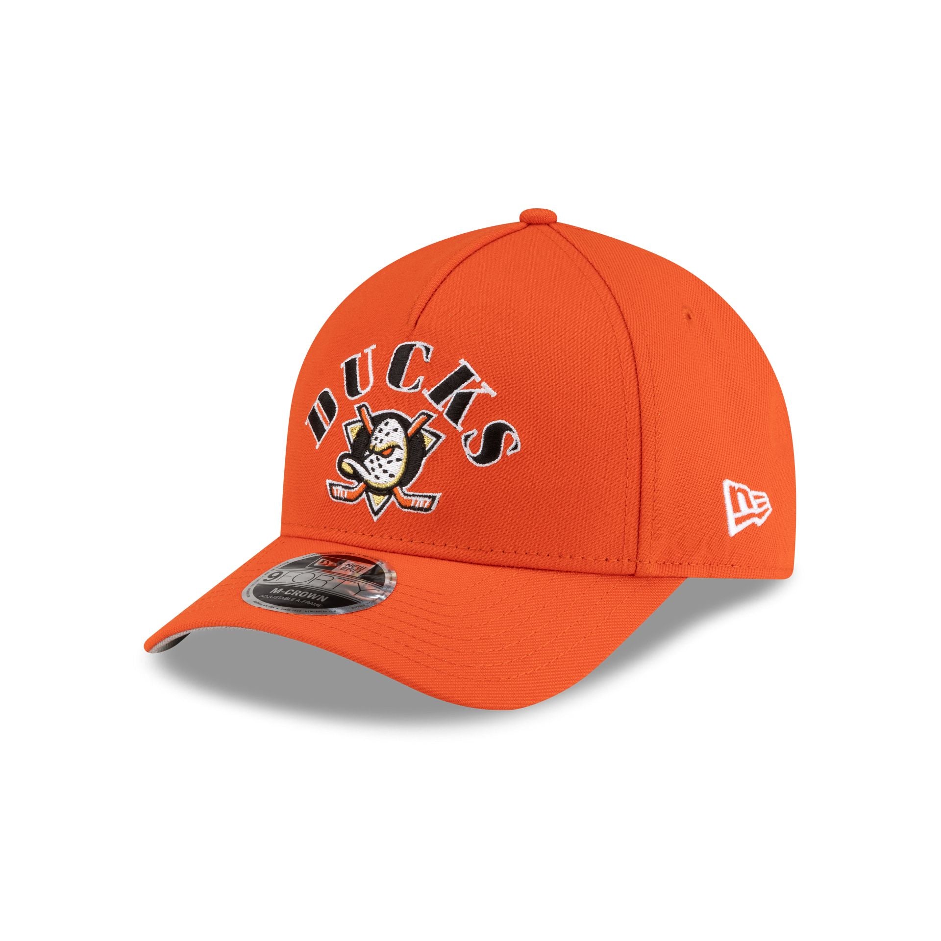 Anaheim Ducks Retro Arch 9FORTY M-Crown A-Frame Snapback Hat – New Era Cap