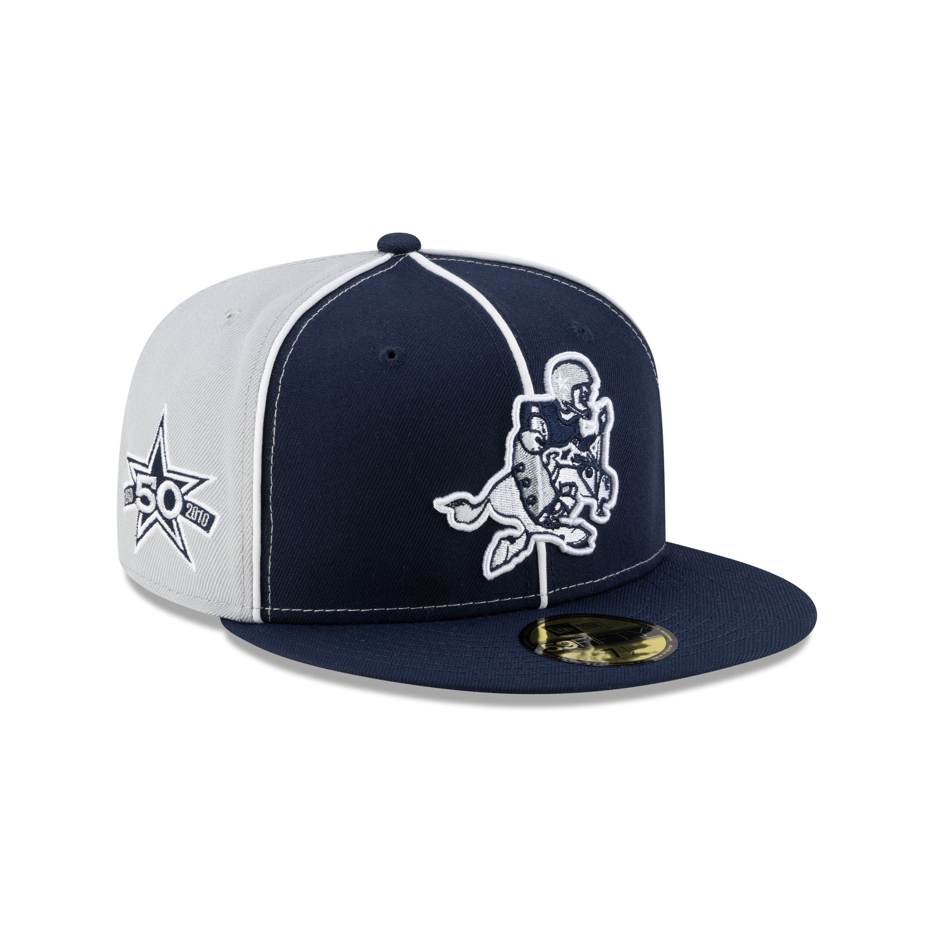 Dallas Cowboys Two-Tone Pinwheel 59FIFTY Fitted Hat – New Era Cap