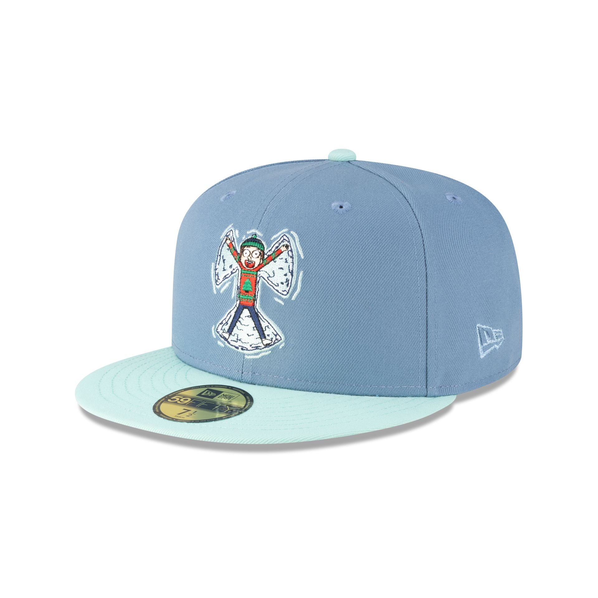 Rick and Morty Rickmas Morty Snow Angel 59FIFTY Fitted Hat – New Era Cap