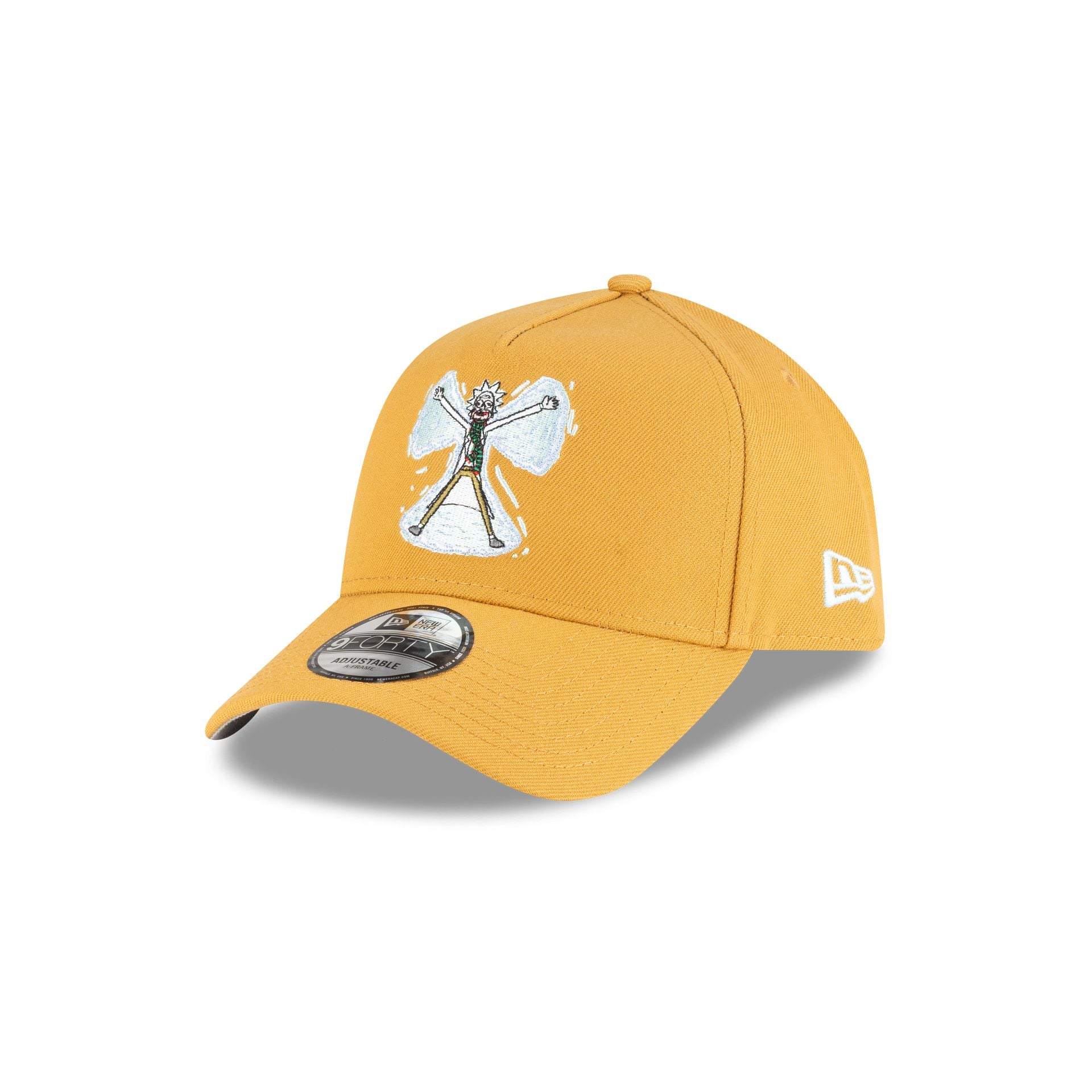 Rick and Morty Rickmas Rick Snow Angel 9FORTY A-Frame Snapback Hat ...