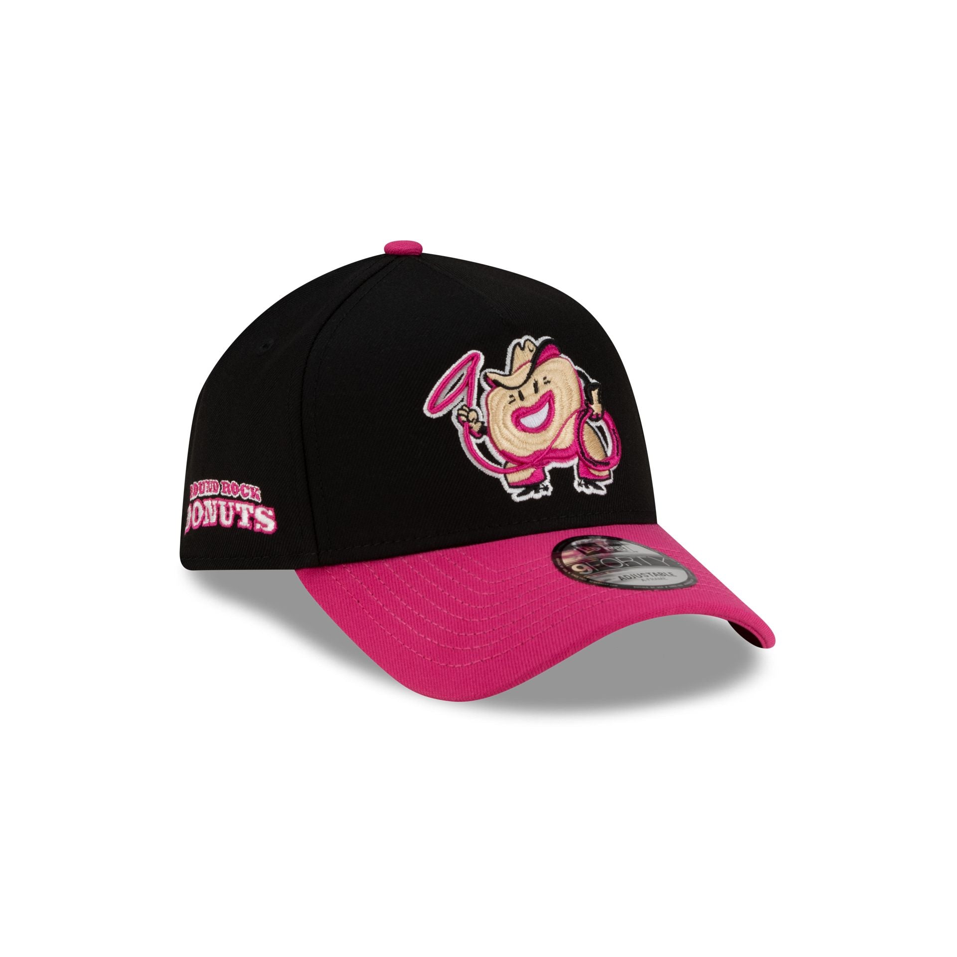 Round Rock Express Black Food Pack 9FORTY A-Frame Snapback Hat – New ...