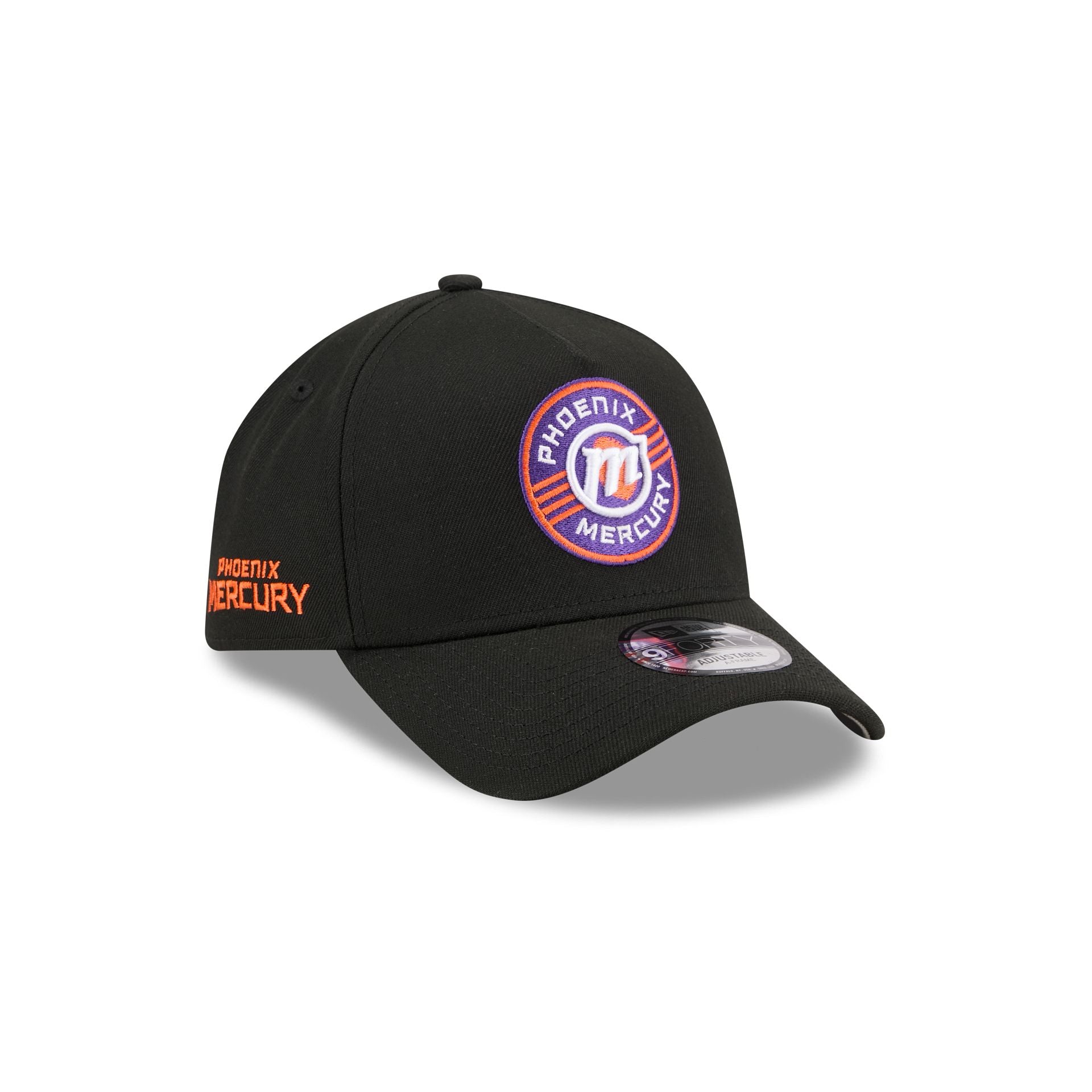Phoenix Mercury Black 9FORTY A-Frame Snapback Hat – New Era Cap
