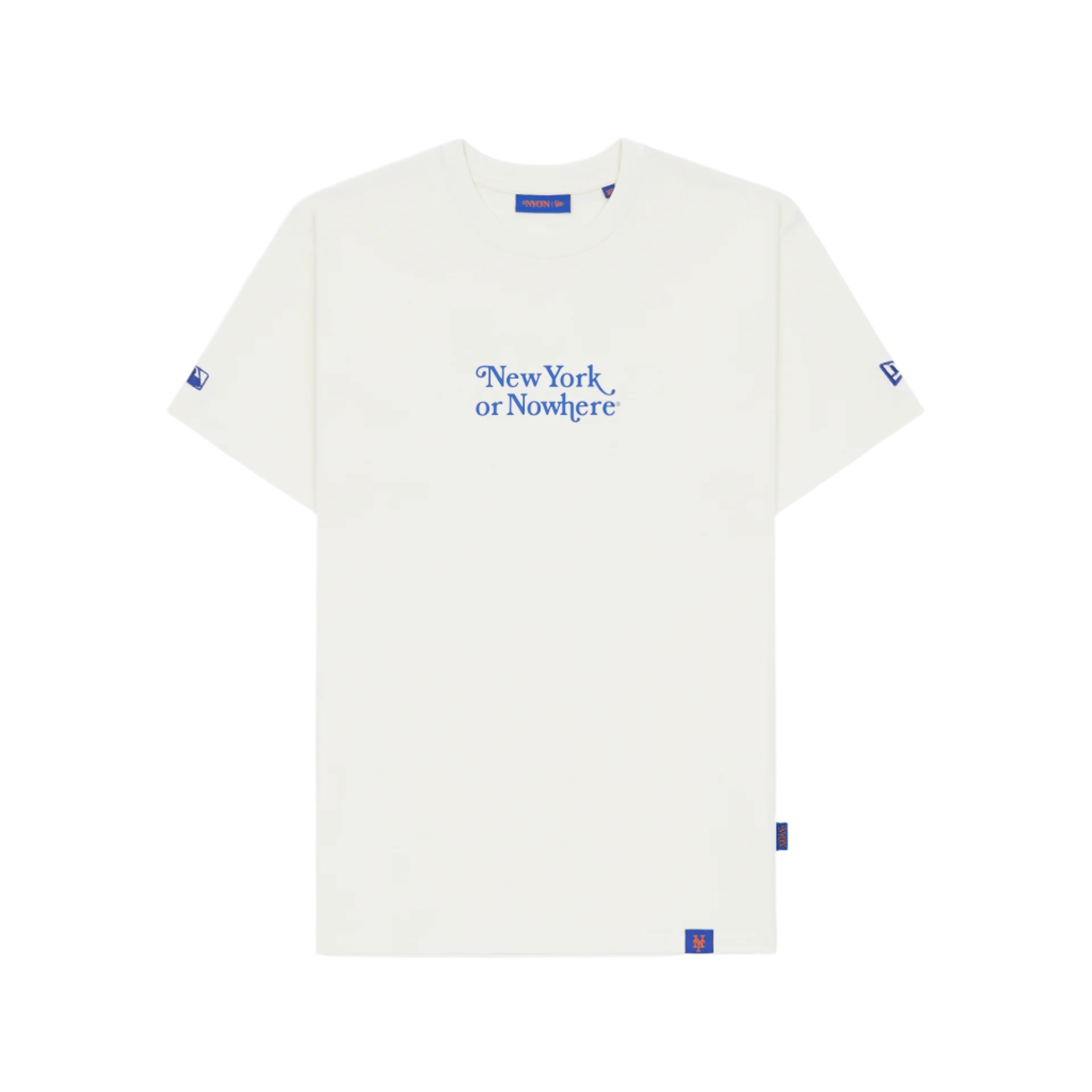 New York or Nowhere x New York Mets Chrome White T-Shirt – New Era Cap