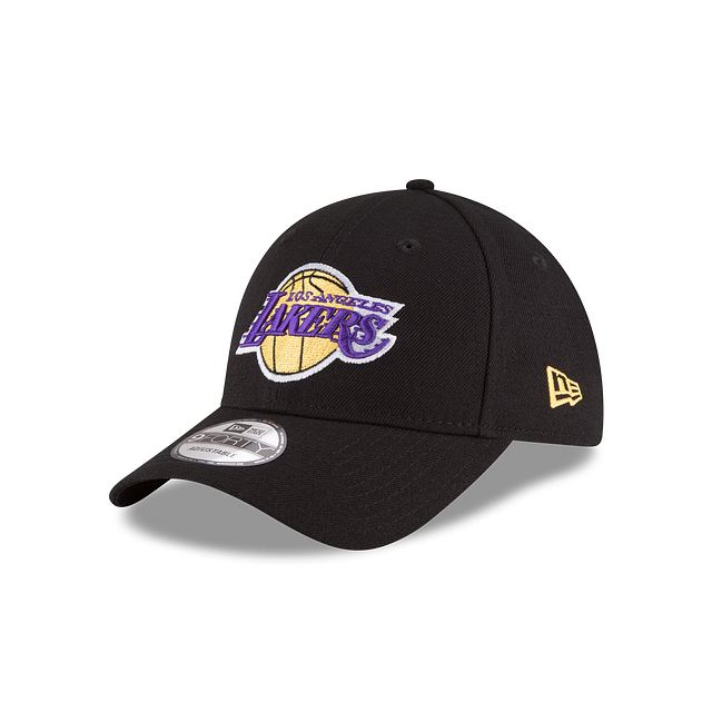 Los Angeles Lakers The League Black 9FORTY Adjustable Hat – New Era Cap