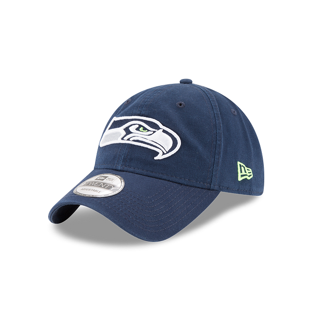 Seattle Seahawks Core Classic Blue 9TWENTY Adjustable Hat – New Era Cap