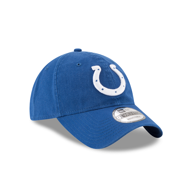 Indianapolis Colts Core Classic Blue 9TWENTY Adjustable Hat – New Era Cap