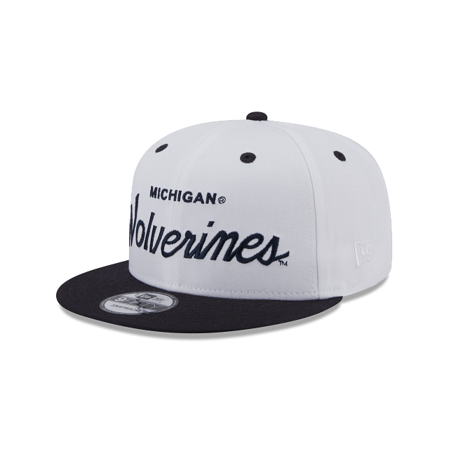 Michigan Wolverines Script 9FIFTY Snapback Hat – New Era Cap