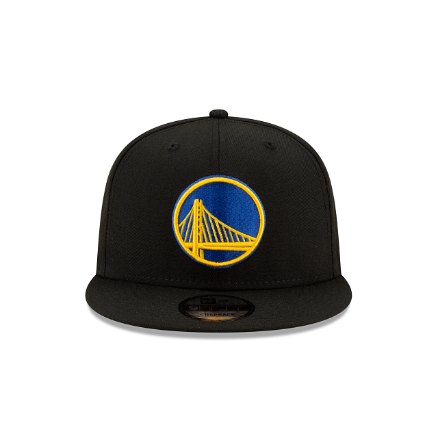 Golden State Warriors Basic Black 9FIFTY Snapback Hat – New Era Cap