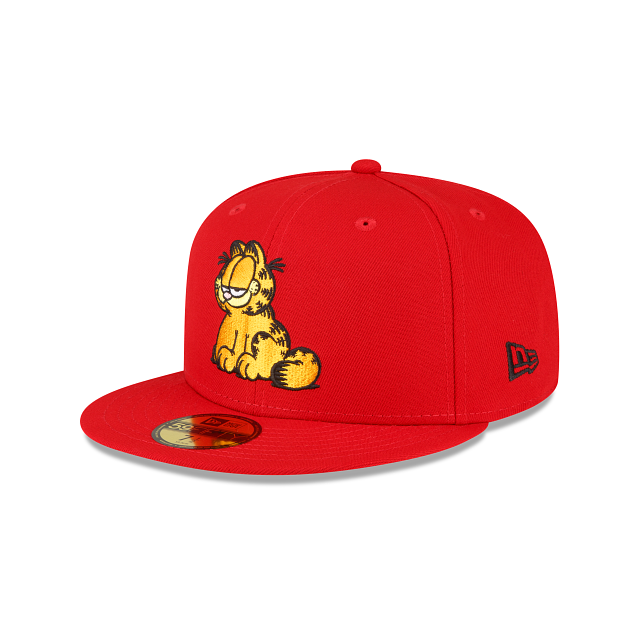 Garfield Red 59FIFTY Fitted Hat – New Era Cap