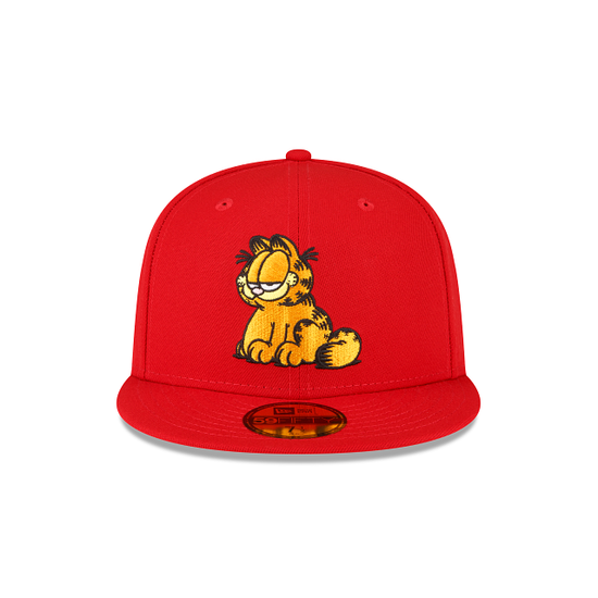 Garfield Red 59FIFTY Fitted Hat – New Era Cap