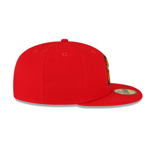 Garfield Red 59FIFTY Fitted Hat – New Era Cap