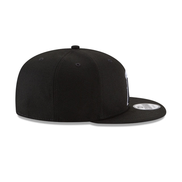 Los Angeles Angels Basic Black and White 9FIFTY Snapback Hat – New Era Cap