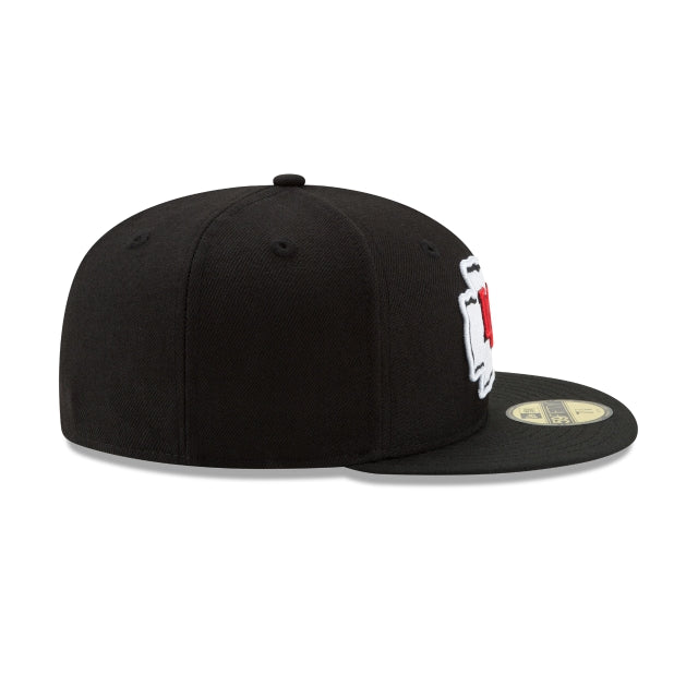 Kansas City Chiefs Black 59FIFTY Fitted Hat – New Era Cap