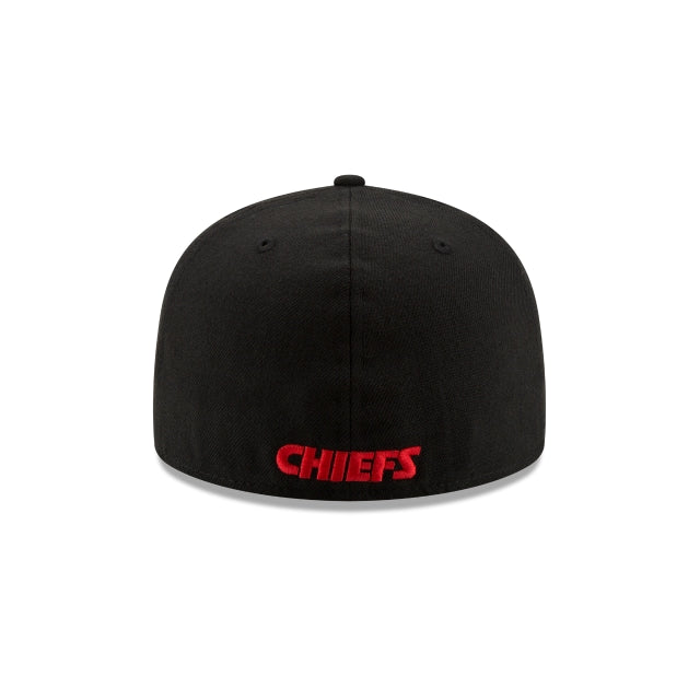 Kansas City Chiefs Black 59FIFTY Fitted Hat – New Era Cap