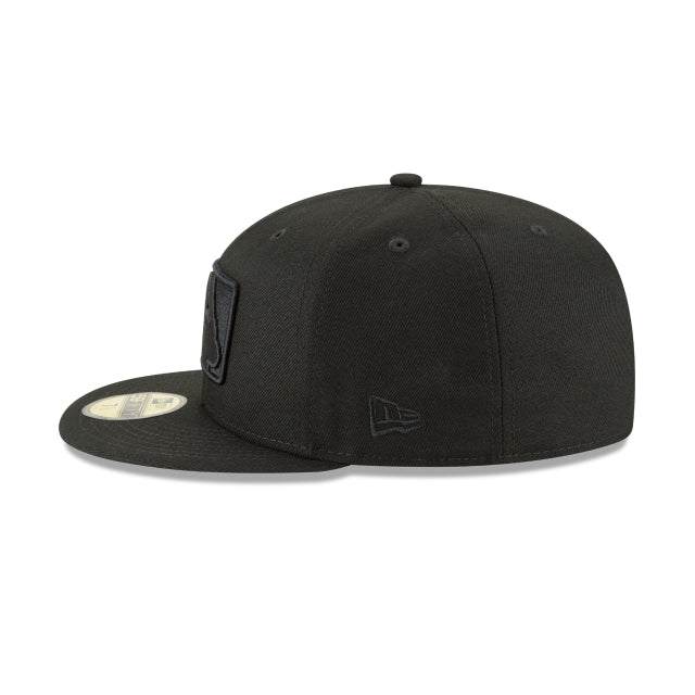 MLB Batterman Logo Blackout Basic 59FIFTY Fitted Hat – New Era Cap