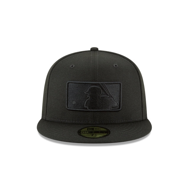 MLB Batterman Logo Blackout Basic 59FIFTY Fitted Hat – New Era Cap