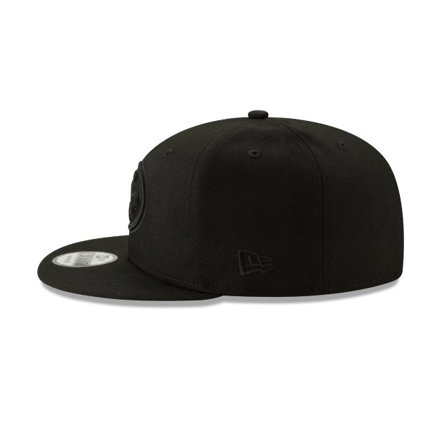 San Francisco 49ers Basic Black On Black 9FIFTY Snapback Hat – New Era Cap