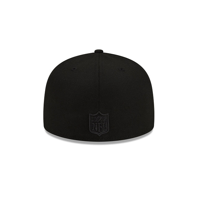 Washington Commanders Black On Black 59FIFTY Fitted Hat – New Era Cap